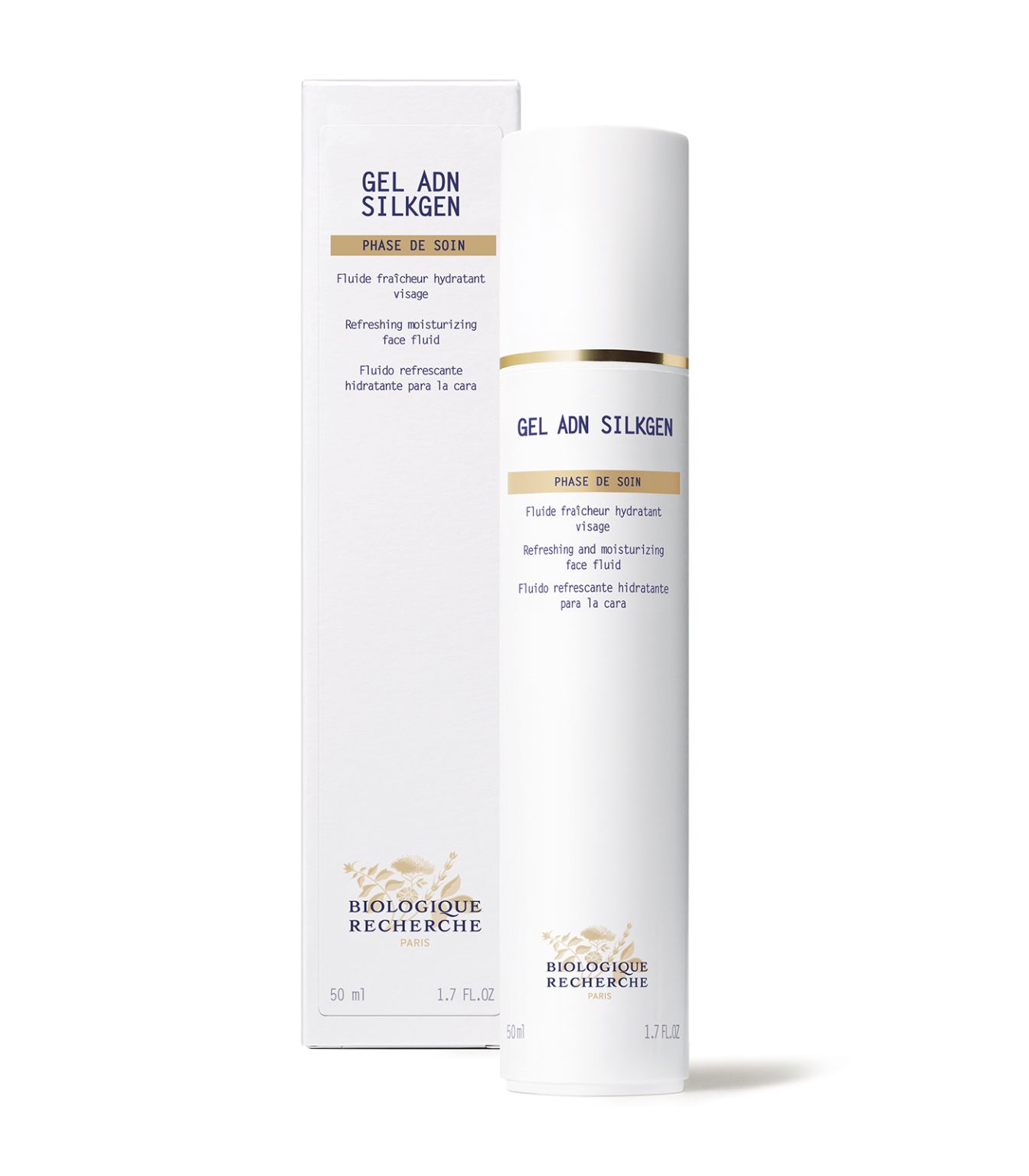 Gel ADN Silkgen - Osvježavajući hidracijski fluid za lice - MIJU